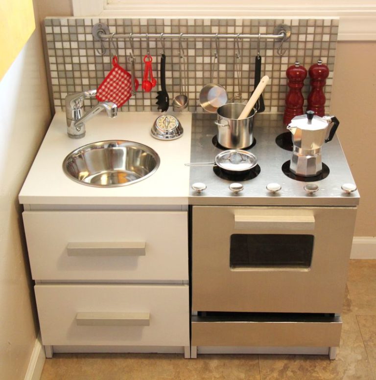 16 DIY Play Kitchen That Will Provide Hours Of Fun To Your Kids – Home ...