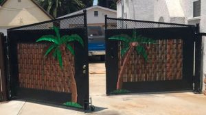 21 DIY Driveway Gates-How To Build A Driveway Gate – Home And Gardening ...