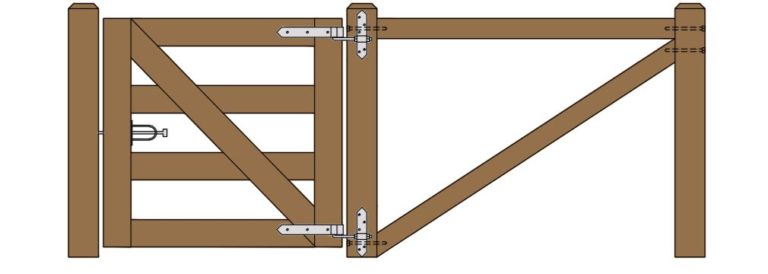 21 DIY Driveway Gates-How To Build A Driveway Gate – Home And Gardening ...
